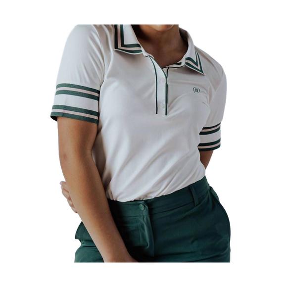 FORE ALL | Tops | New Fore All Betty Polo In White | Poshmark